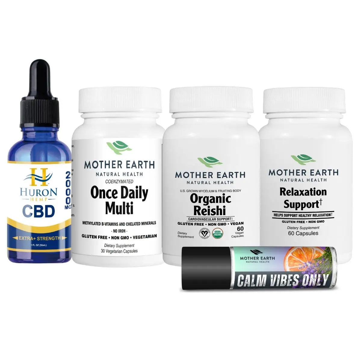 DRAFT FOR - Bundle for Moderate Anxiety & Stress - Pure - Mother Earth ...